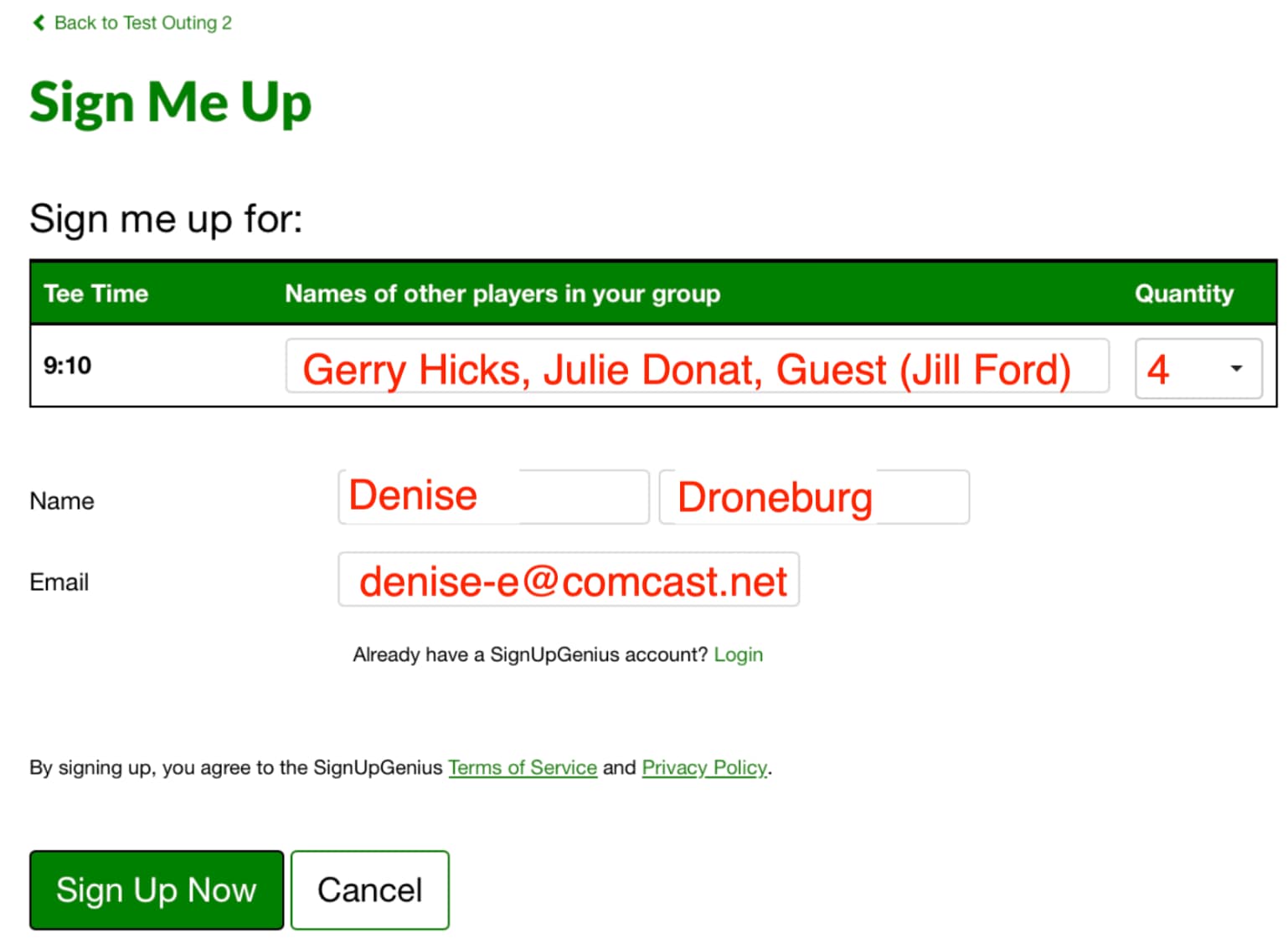 How to Sign Up for a Tee Time Using Sign Up Genius – NIHGA
